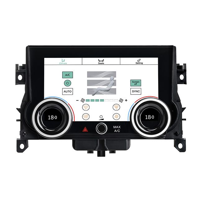 range rover evoque screen black